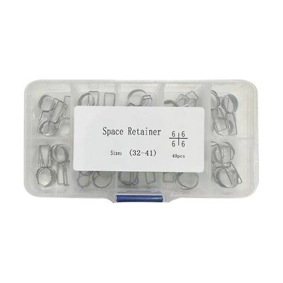 Dental Orthodontic Preformed Loop 1st Molar Bands Space Retainer ...