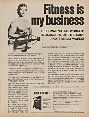 1976 Bullworker Fitness Excercise Machine / Mike Fretault Stuntman ...