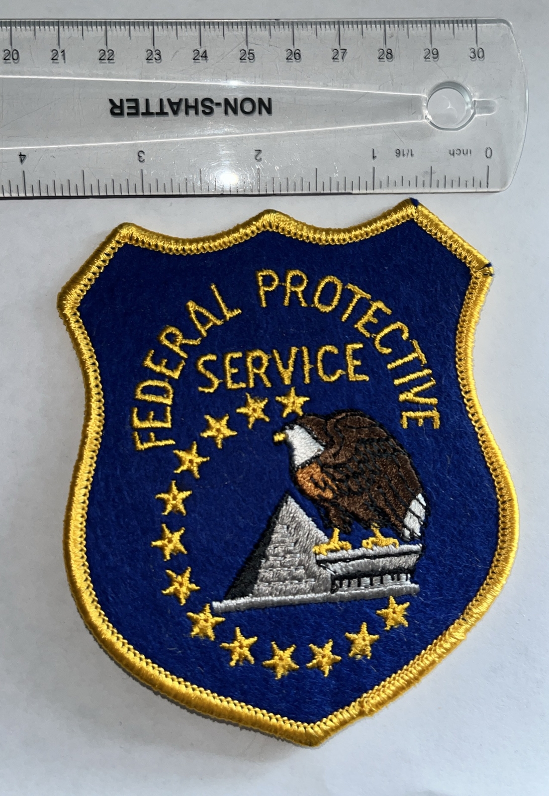 Vintage / Obsolete Police Department Patch FPS Federal Protective ...