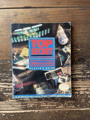 Vintage Top Secret Passwords Nintendo Player's Guide 1992 | eBay