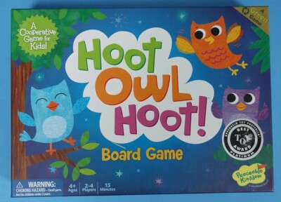 Hoot Owl Hoot Cooperative Board Game For Kids "Best Toy Award" Complete ...