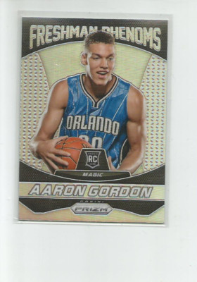 2014-15 PANINI PRIZM FRESHMAN PHENOMS #4 AARON GORDON | eBay