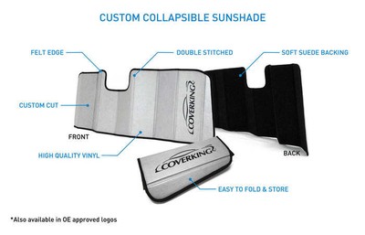 Coverking Suede Custom Fit Folding Sunshield for 2015-2020 BMW M4 | eBay