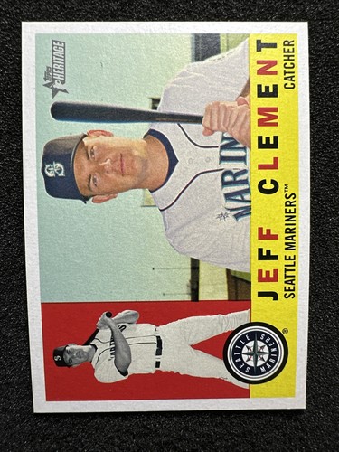 JEFF CLEMENT #283 2009 Topps Heritage Seattle Mariners QTY | eBay