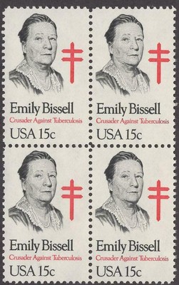 1980 Emily Bissell Block Of 4 15c Postage Stamps, Sc# 1823, MNH, OG | eBay