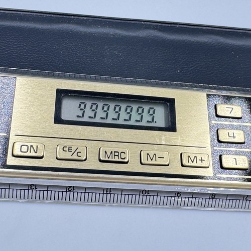 Vintage Royal Solar 8 Ruler and Calculator With Case | eBay