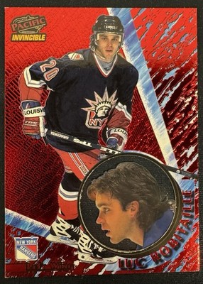 1997-98 Pacific Invincible Red Parallel Luc Robitaille | eBay