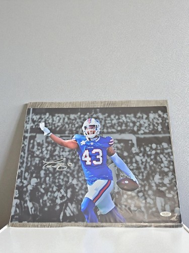 🔥Terrel Bernard 43 Autographed 11x14 Photo | eBay