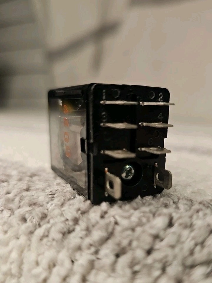 K10P-11A15-120 Plug In Power Relay, 120V AC Coil, 15A Switching Current ...