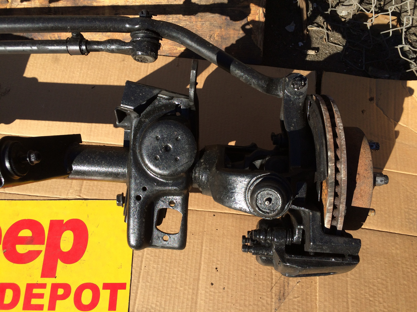 1997-2006 JEEP WRANGLER TJ OEM FRONT DIFFERENTIAL ASSY COMPLETE AXLE ...