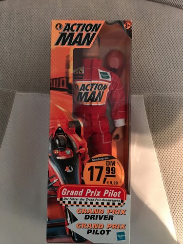NEW MOC MIB MOSC 1999 ACTION MAN GRAND PRIX DRIVER HASBRO FERRARI ...