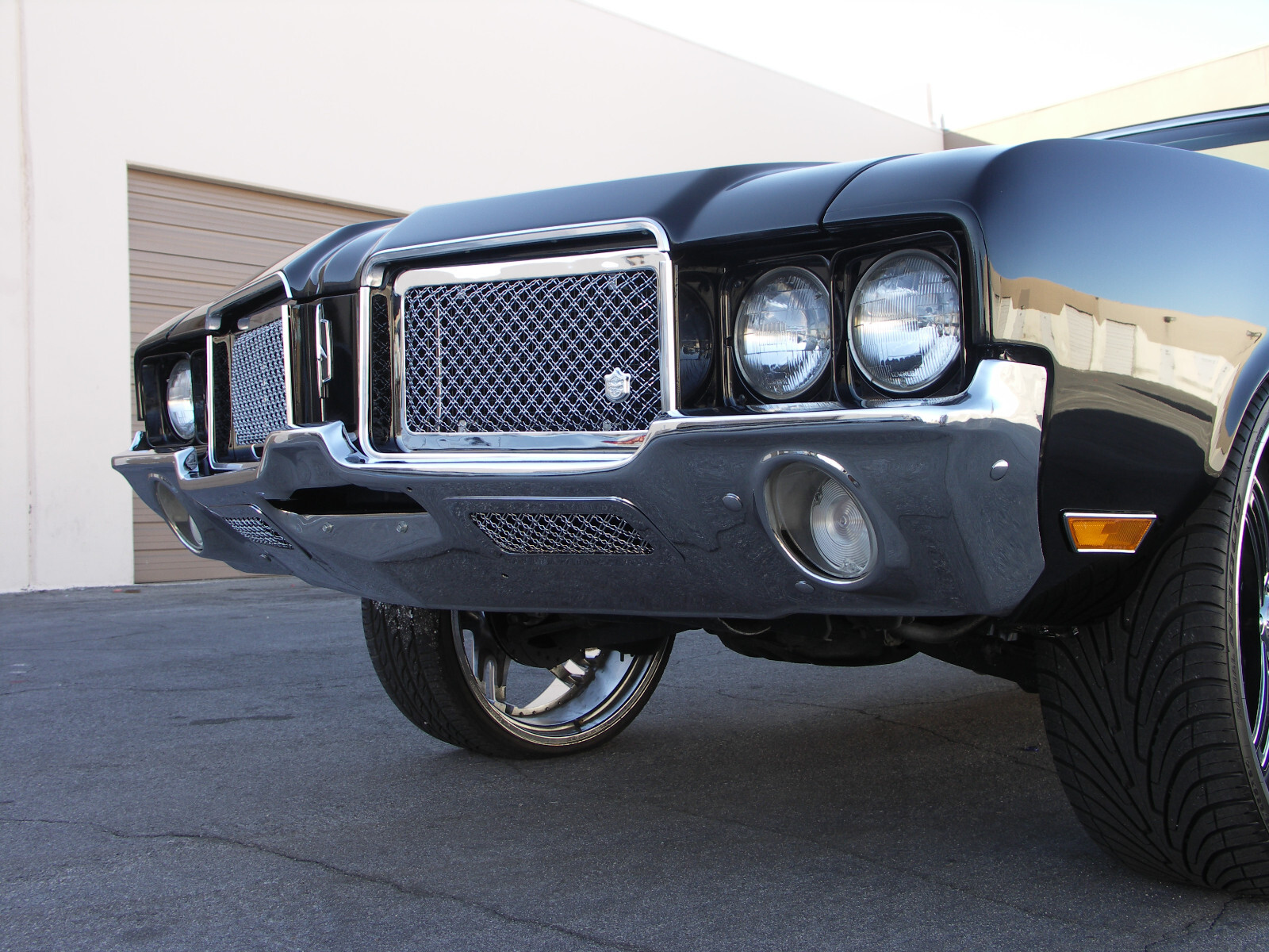 1970 1971 1972 Olds Cutlass Supreme chrome grill dual weave mesh grille ...