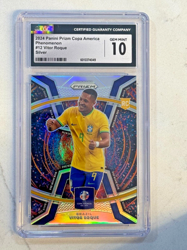 2024 Panini Prizm CONMEBOL Copa America - Phenomenon Vitor Roque #12 ...