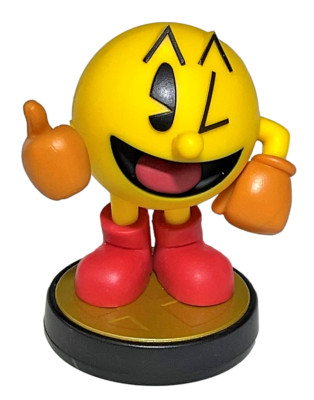 Super Smash Bros Collection N0.35 Pac Man Nintendo Amiibo Loose | eBay Australia