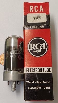 7A5 NOS vacuum tube RCA 5.5 watt beam-power | eBay