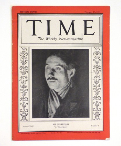 1931 Original TIME MAGAZINE Universal Horror "DRACULA" MOVIE REVIEW Al ...