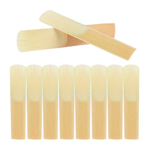 10 Pieces Alto Saxophone Reeds, 2.5 Reeds, Accessories for Musical ...