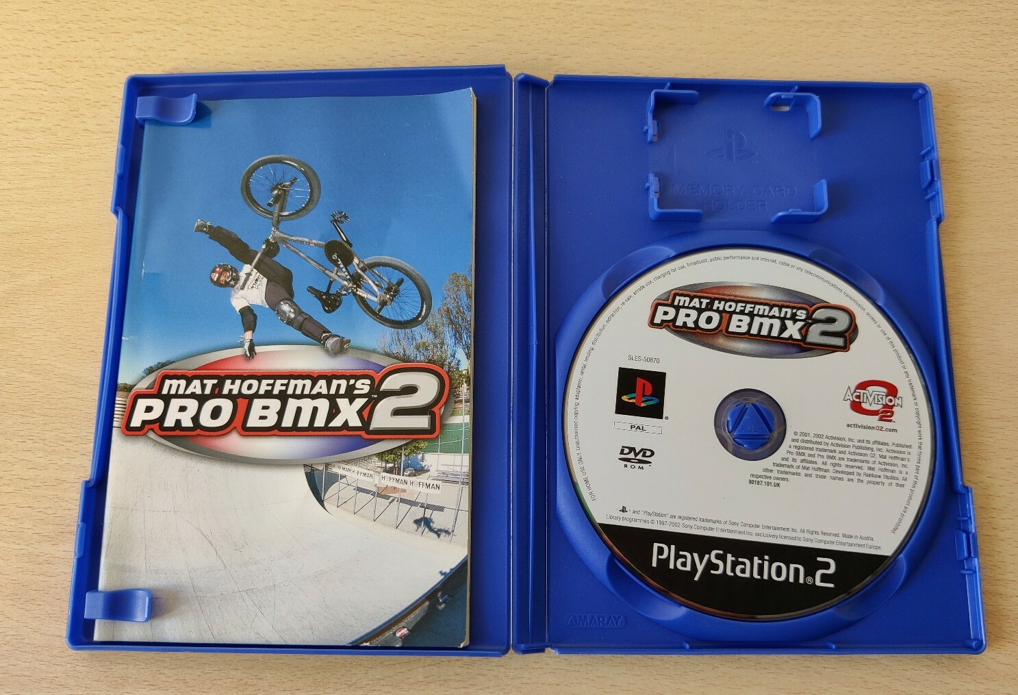 PS2 MAT HOFFMAN'S PRO BMX 2 PLAYSTATION 2 ITALIANO PAL COMPLETO QUASI ...