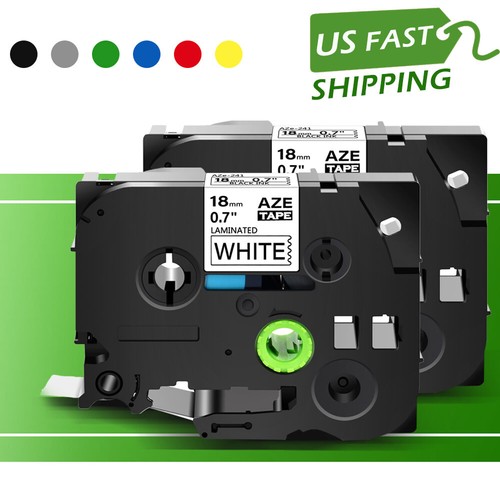 TZ TZe-241 Label Tape 18mm Laminated for BrotherPTD410 PT-D400 PT ...