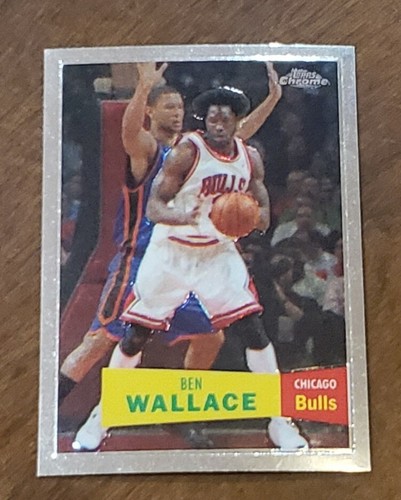 2007-08 Topps Chrome Basketball #103 Ben Wallace | eBay