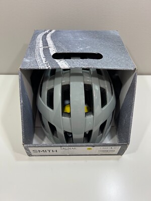 New! Smith Signal MIPS Road Cycling Helmet Men's Gloss Gray Large 59-62 ...