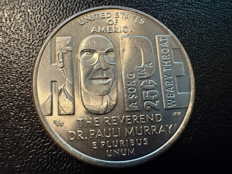 2024 Philadelphia Dr Pauli Murray Hope Quarter WITH in "Cod" GOOD ...