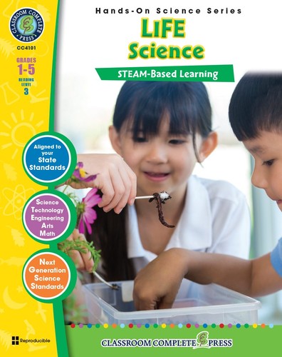 Hands-On STEAM - Life Science Gr. 1-5 - Classroom Complete Press (Hands ...