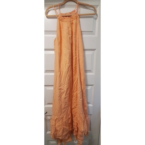 Peach Loft Maxi dress size m.a30 | eBay