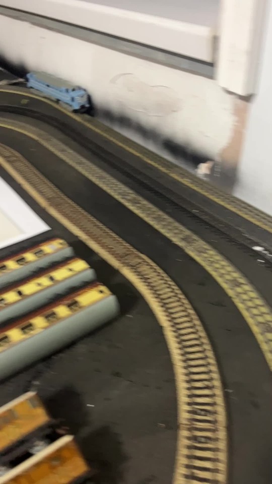 HORNBY DUBLO 3 Rail class 55 PROTOTYPE DELTIC experimental blue livery ...