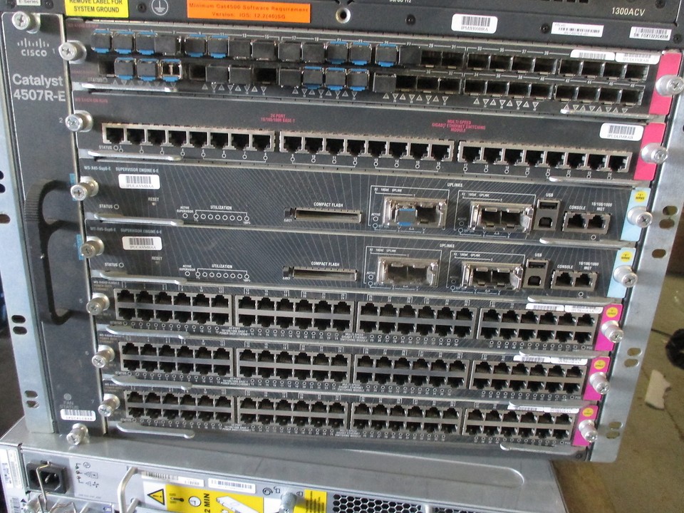 Cisco WS-X45-SUP6-E Catalyst 4500E Supervisor Engine 6-E 2 10GbE FROM ...