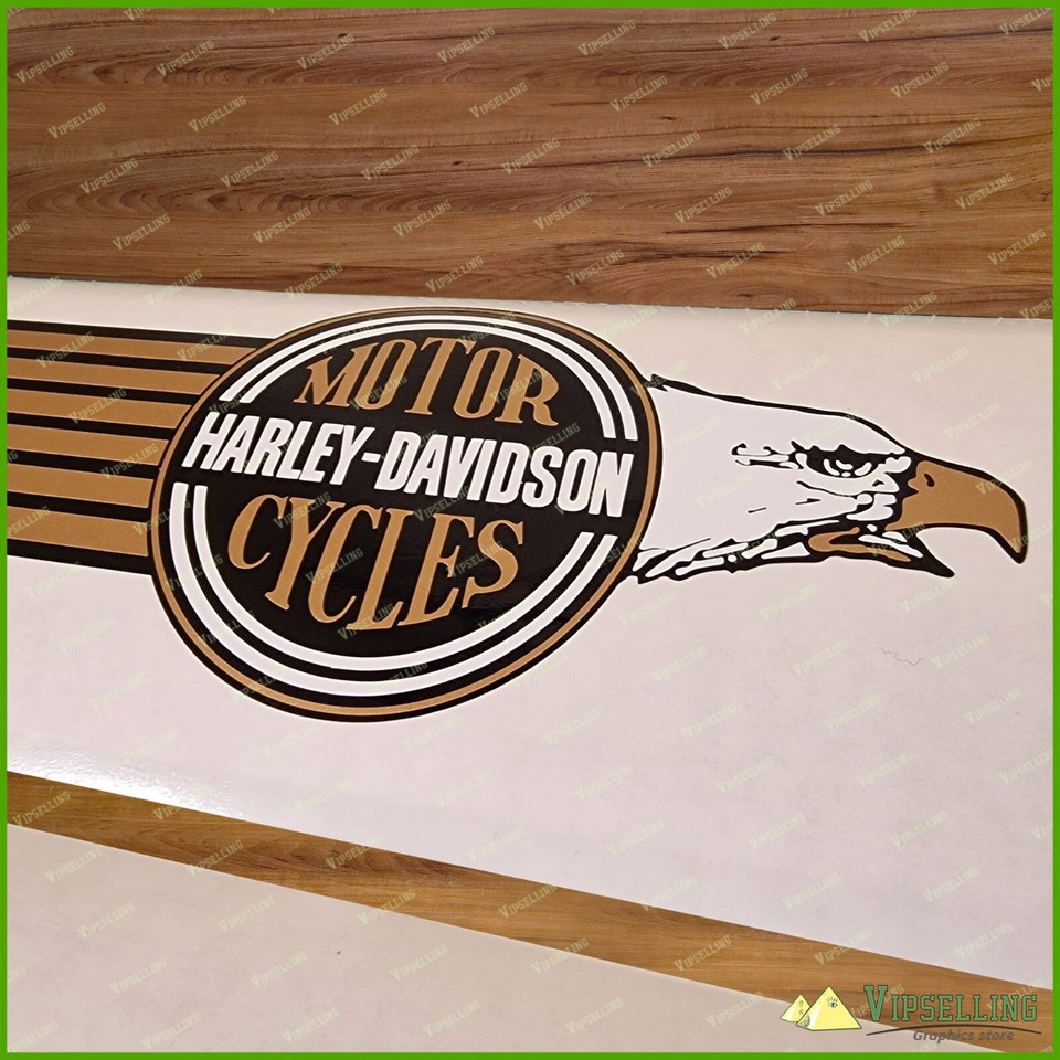 1985 Harley-Davidson Fat Boy Gas Tank Decal/Sticker Kit EAGLE | OE ...