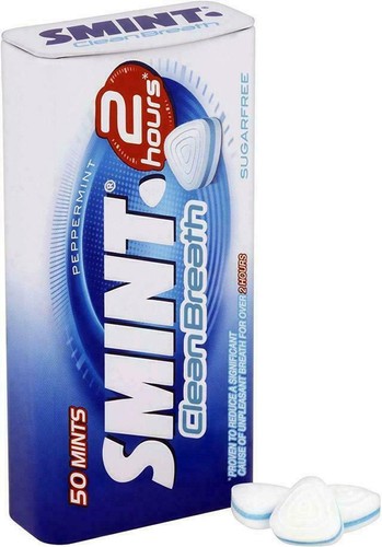 SMINT XXL PEPPERMINT STRAWBERRY SPEARMINT - SUGARFREE CANDY 50 MINTS IN ...