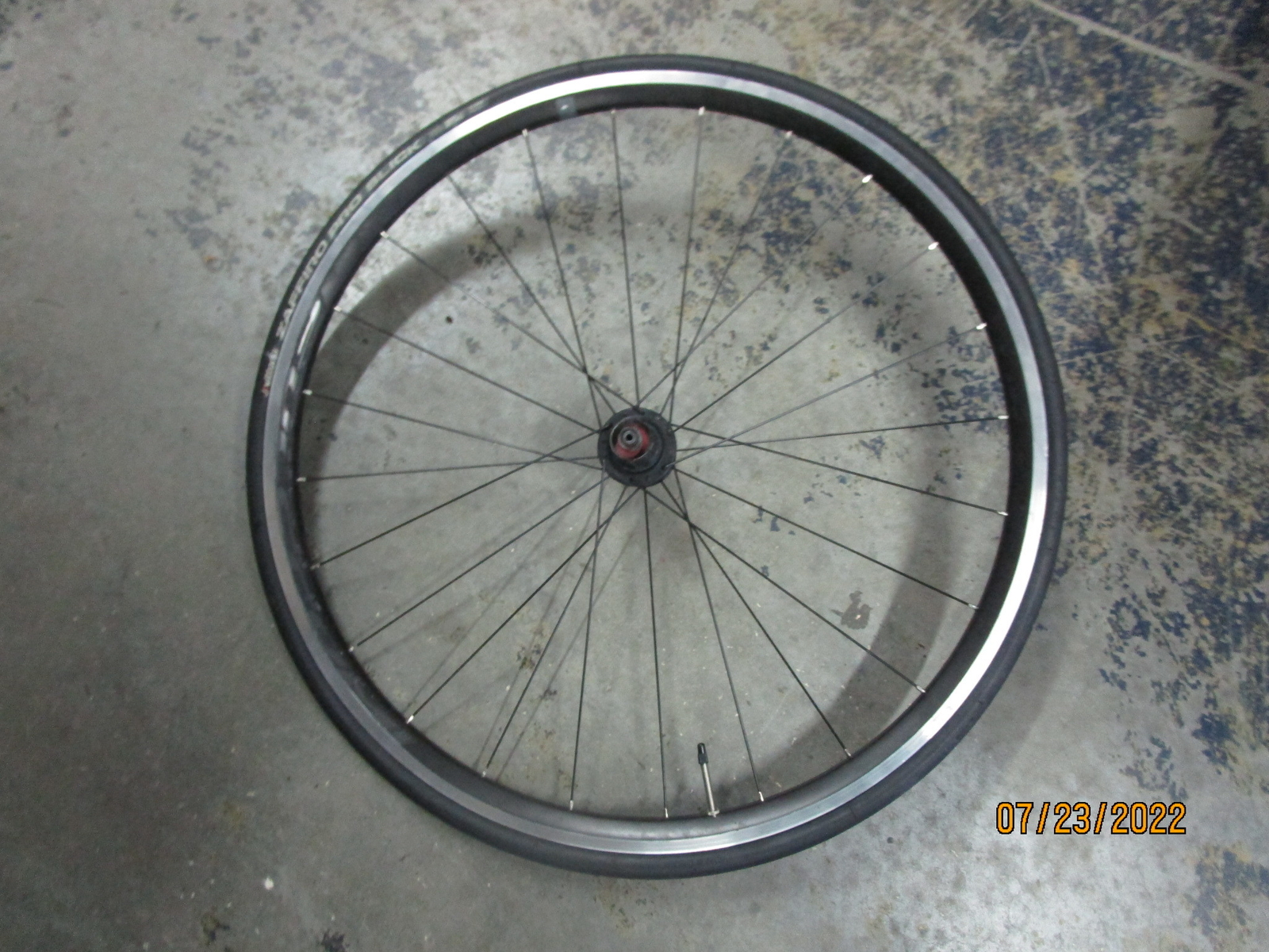 Fulcrum Road Bicycle Rim ETRTO 622X17C & Vittoria Zaffiro Pro Slick ...