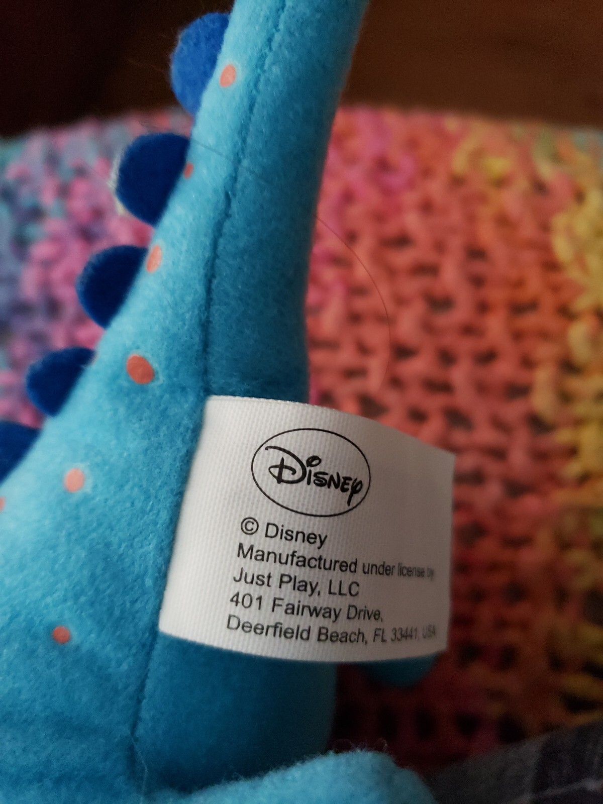 DISNEY Blue Dragon Doc McStuffins Stuffy w/bunny ears Plush 10" Good ...