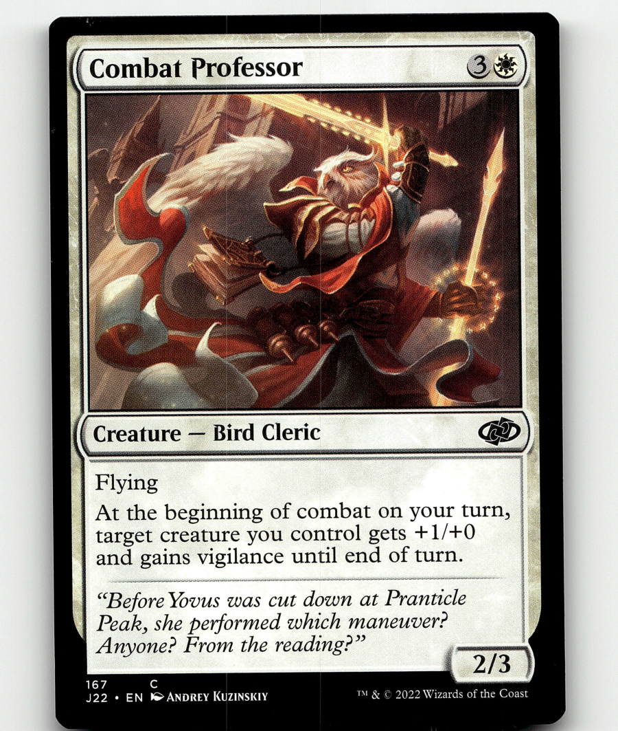 MTG Combat Professor Jumpstart 2022 Common | eBay