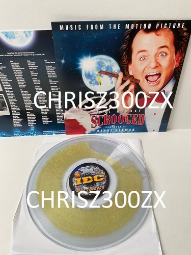Scrooged Snow Globe Liquid Filled Variant Movie Vinyl Record Soundtrack ...