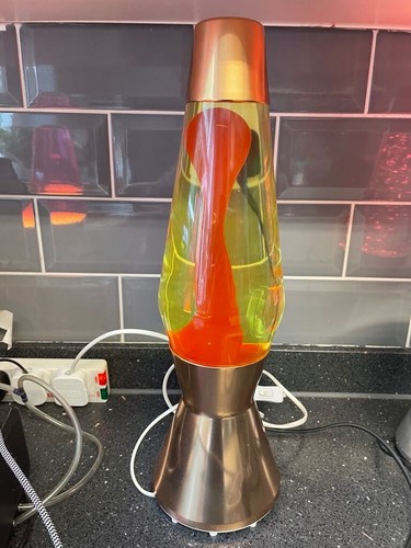 MATHMOS COPPER BASE LID ORANGE WAX LIQUID ASTRO | eBay UK