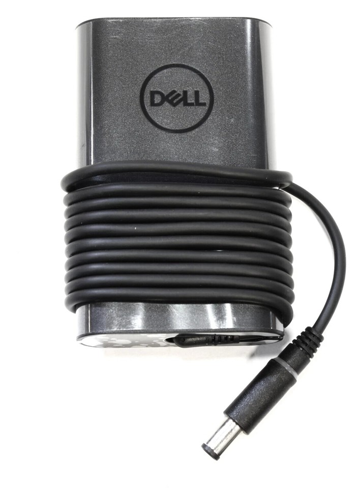 Dell 65W AC Power Adapter Charger w/ 0V7K50 Slim 3-Prong Wall Plug ...