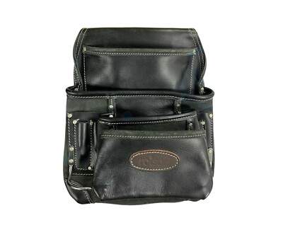 Rolson Oil Tan Top Grain Large Duty Leather Single Tool Waist Pouch ...