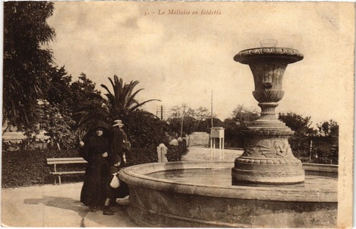 PC LA MATAISE EN FALDETTA FOLKLORE MALTA (a30310) | eBay