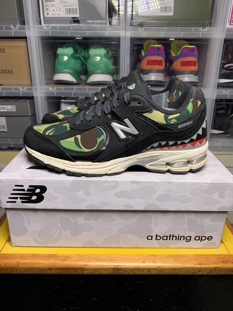 わせの A BATHING APE - BAPE X NEW BALANCE 2002R ブラック 26.5cm の通販 by MADE IN ...