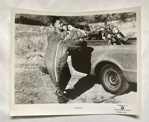 Rage 1972 George C Scott Nicolas Beauvy Movie Still Press Photo B & W 8" x 10" | eBay