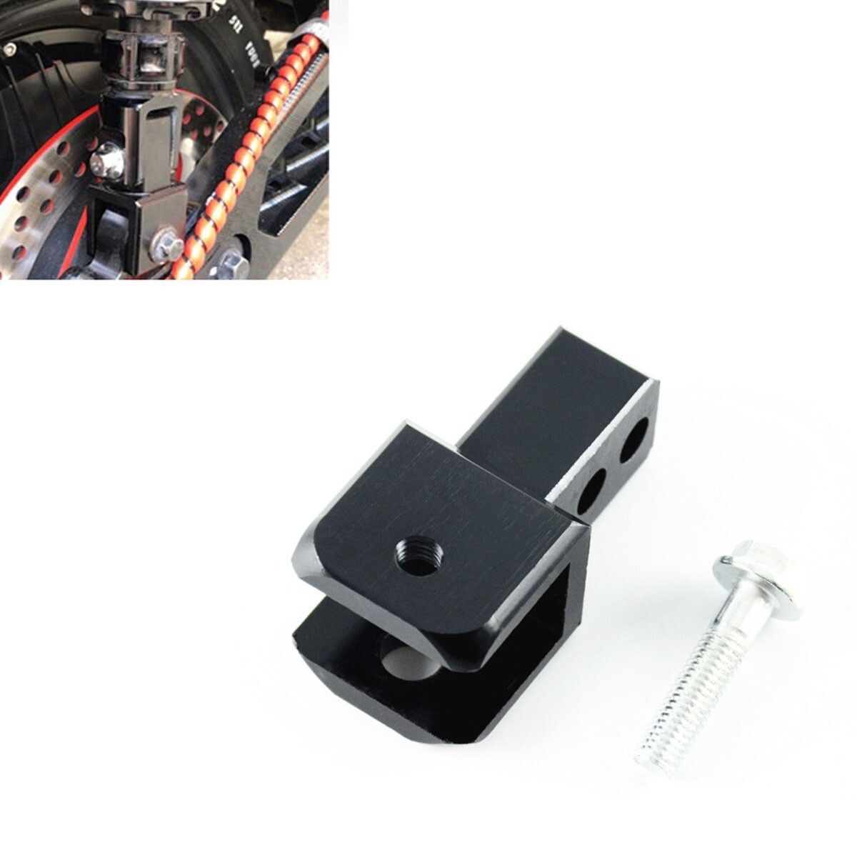 2x Motorcycle Modified Parts Shock Absorber Booster Rear Riser ...