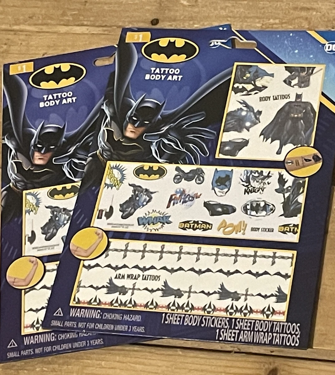 Batman Logo Tattoos Arm