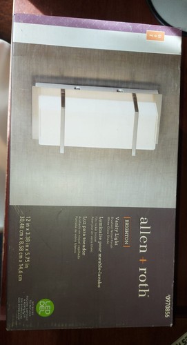 Allen & roth 12" LED Brighton Vanity Bar | eBay