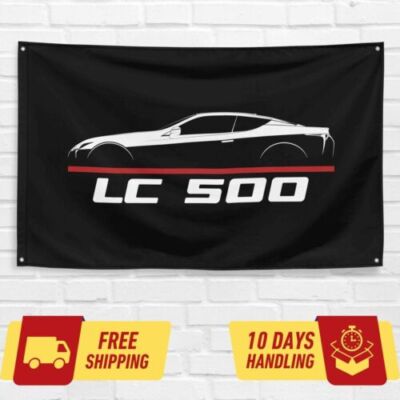For Lexus LC 500 2017-2022 Enthusiast 3x5 ft Flag Banner Birthday Gift ...