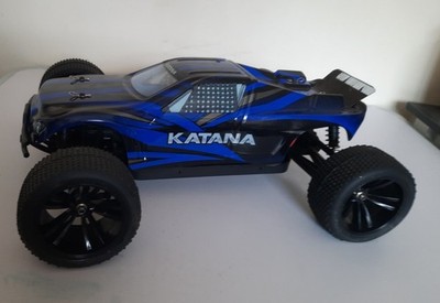 Himoto Racing Katana 1/10 RTR Brushed Electric RC/Blue like Tamiya RC ...