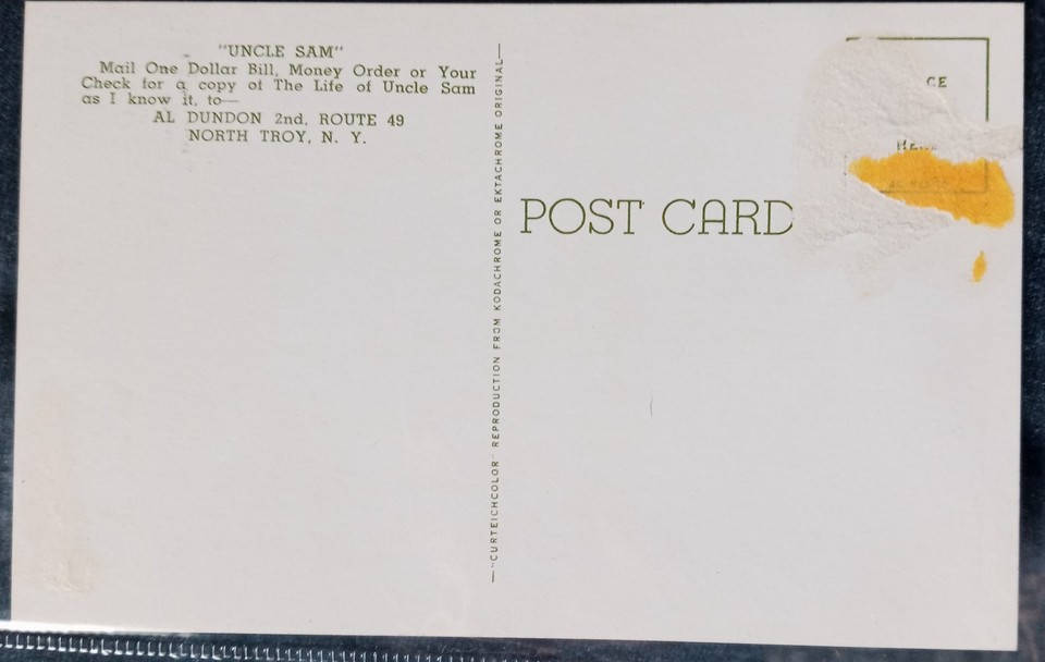 Uncle Sam Post Card Collection Set of 10 from Troy, New York | eBay