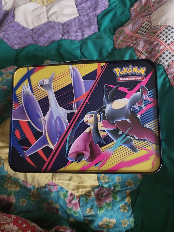2025 POKEMON TCG COLLECTOR TREASURE CHEST LUNCH BOX TIN | eBay