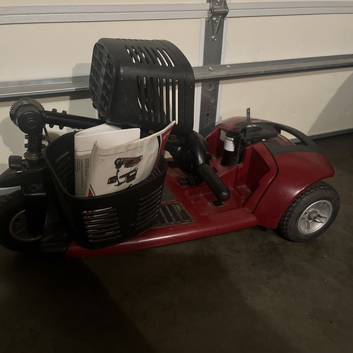 Pride Go-Go Ultra X 4 Wheel Base Body Mobility Scooter Parts only bad ...